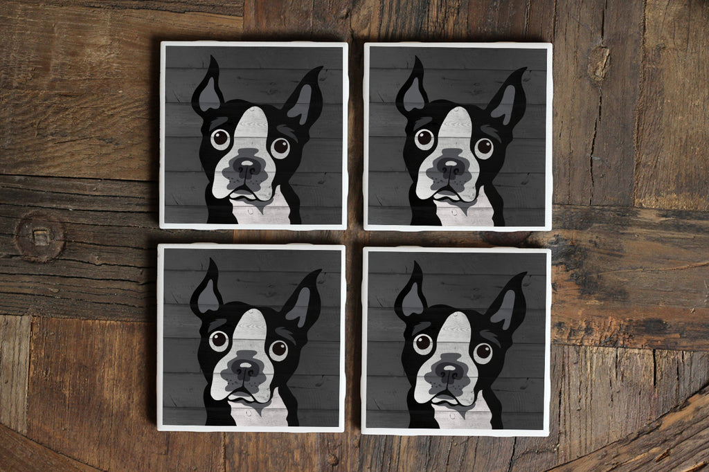 Boston Terrier Coasters – I Got Crafts